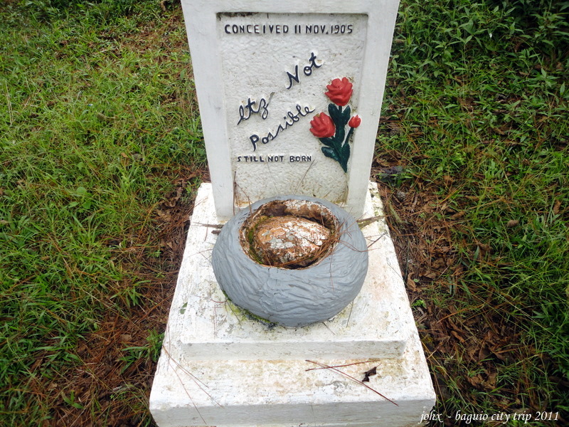 explore . travel . learn: BAGUIO CITY: Cemetery of Negativism