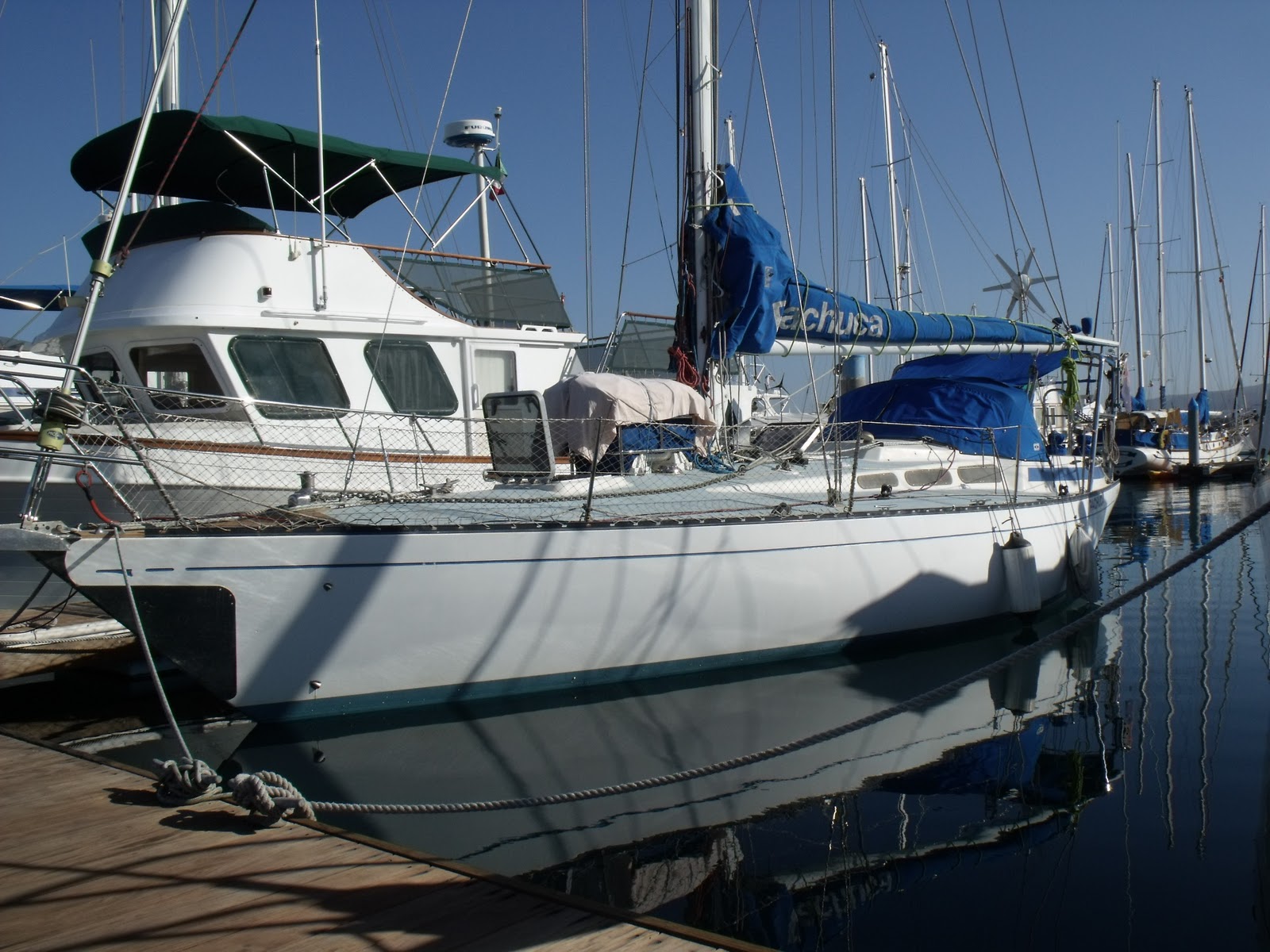 Pachuca Circumnavigation: Spray Dodger Back On