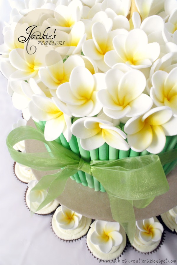 Jackie's Creations: Frangipani Wedding