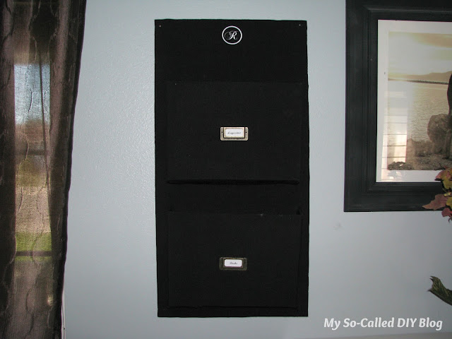 My So-Called DIY Blog: DIY Hanging Wall File