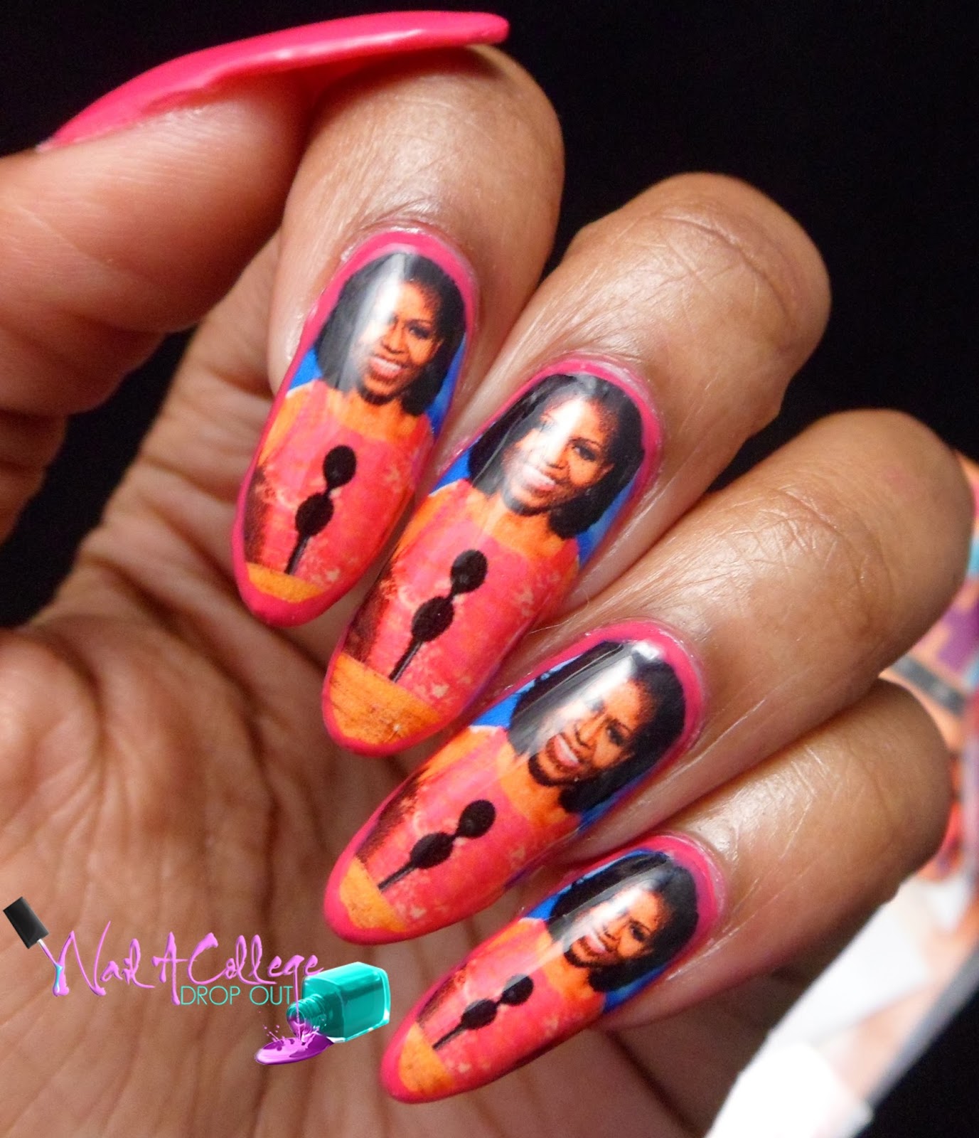 Nail A College Drop Out: My First Day Of School w/ Michelle Obama