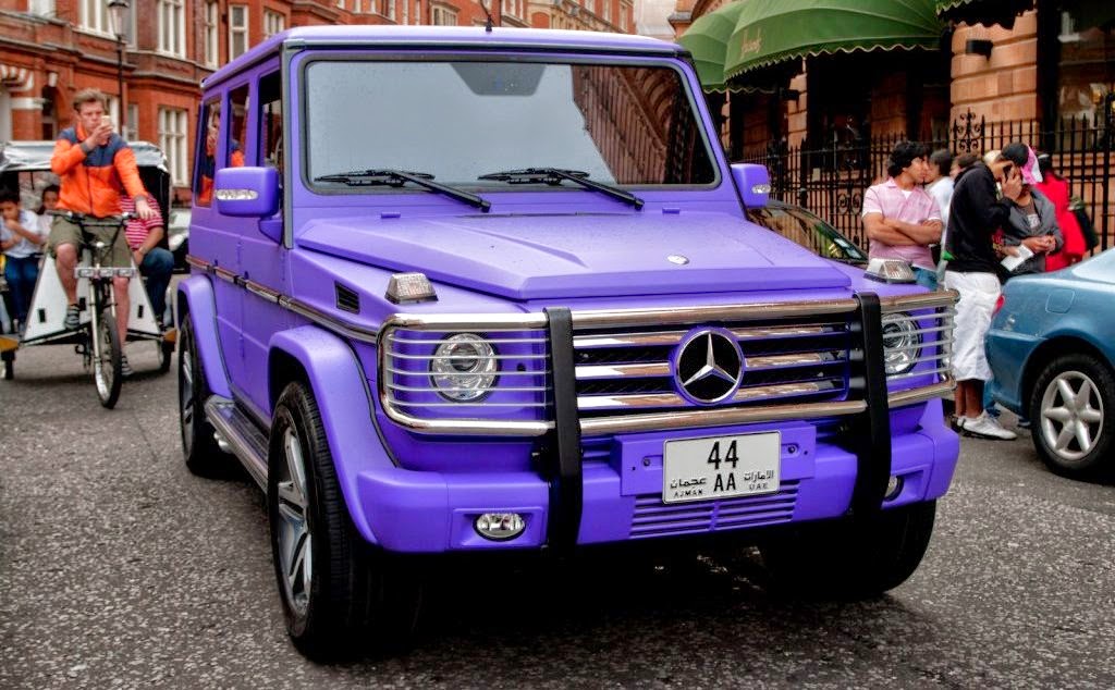 Mercedes-Benz G55 AMG Purple | BENZTUNING