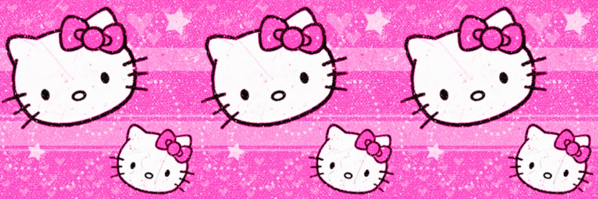 Wallpaper Border Murah Meriah: Motif Hello Kitty