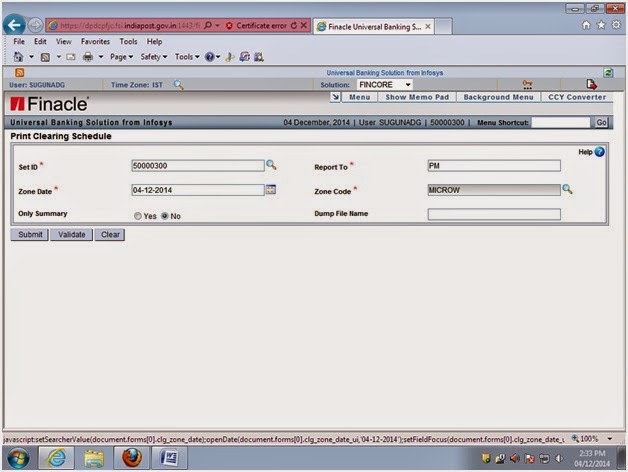 Steps for Opening of Accounts in Finacle - POFINACLEGUIDE