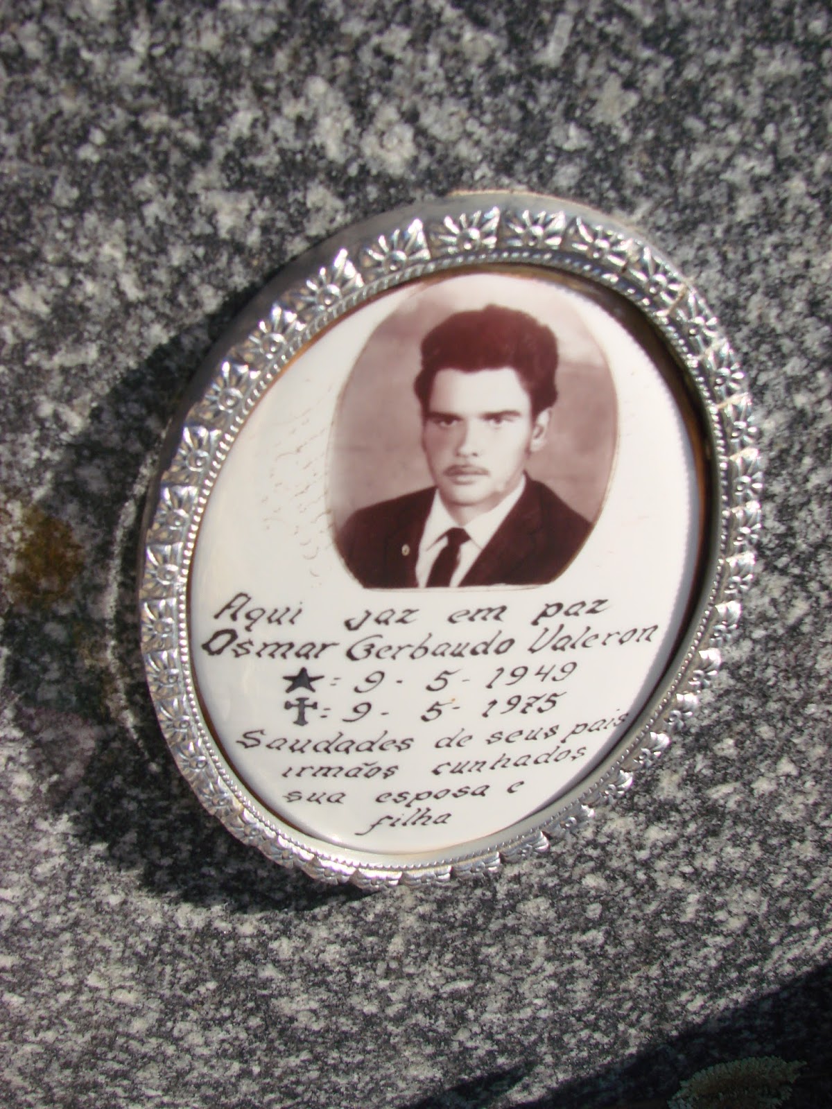 Povoadores de Pelotas - RS/Brasil: Cemitério dos Folhas, Pelotas/RS