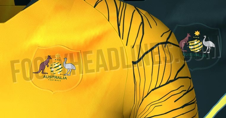 Australia 2018 World Cup Home and Away Kits Leaked - Footy Headlines