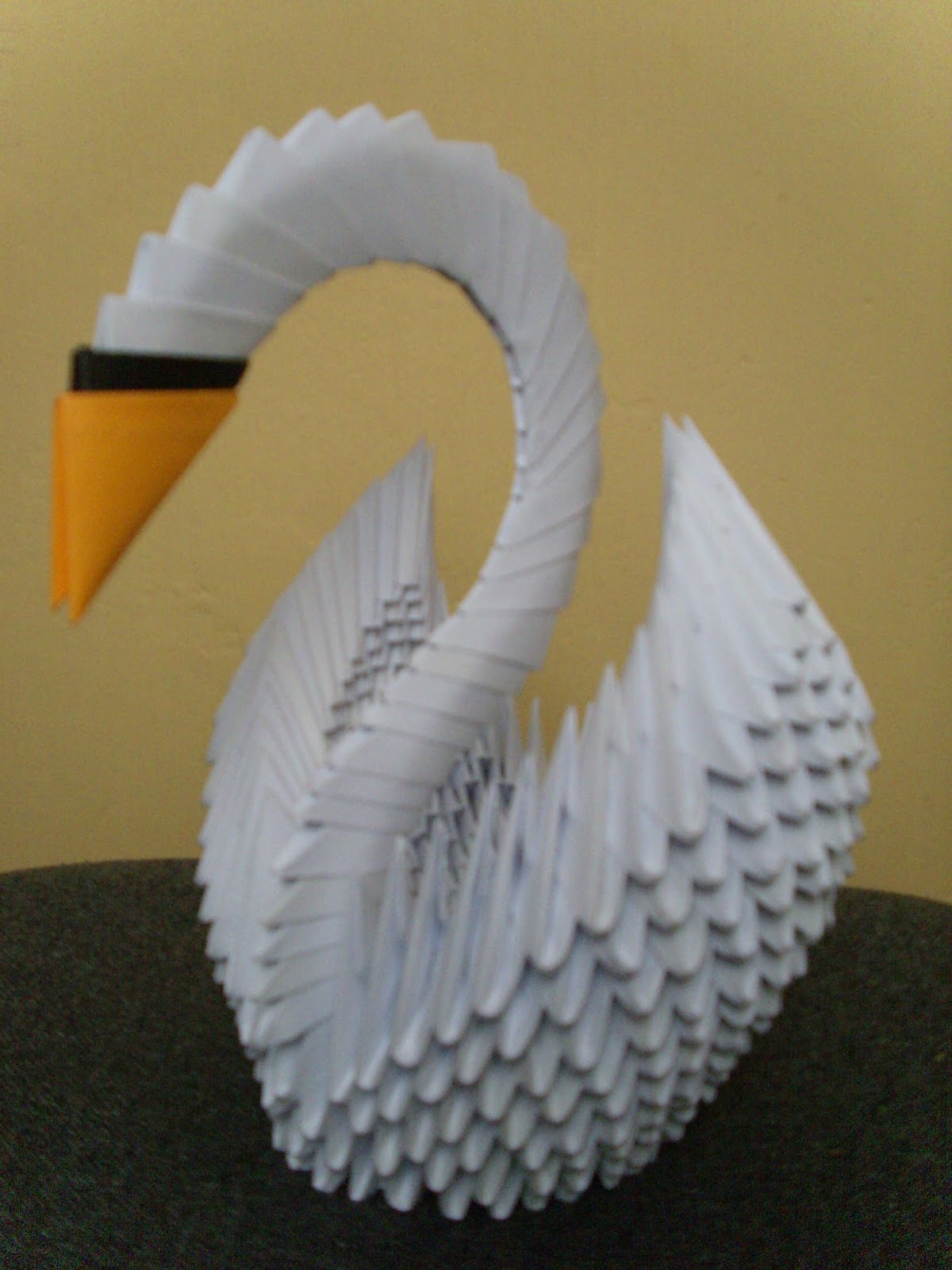 warsztaty-origami.blogspot.com: Łabędź