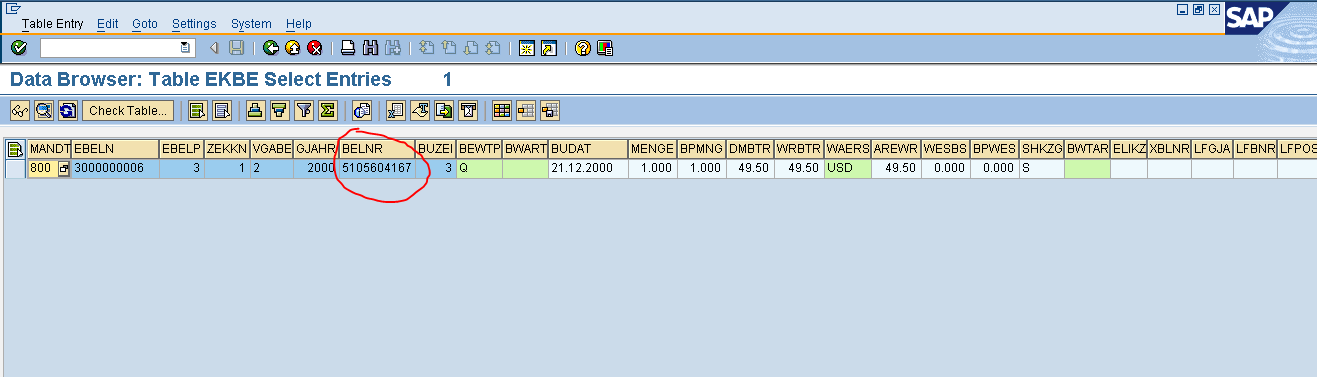 SAP TECH: To get the Invoice Receipt based on the purchasing document ...
