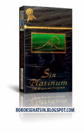 Rokok Sin Platinum - Rokok Herbal Sin Kesehatan | Khasiat dan Sehat ...