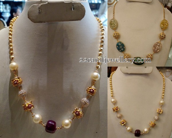 Swarovski Fancy Beads Necklaces - Jewellery Designs