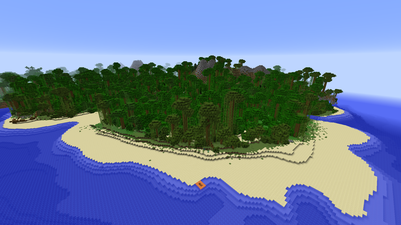 Minecraft: Map Minecraft : Treasure Island