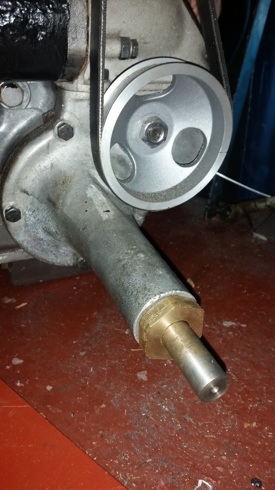 Austin Seven Special: Starting handle