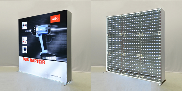 Hawk display: Brighten Your Brand with New Backlit Pop up Display