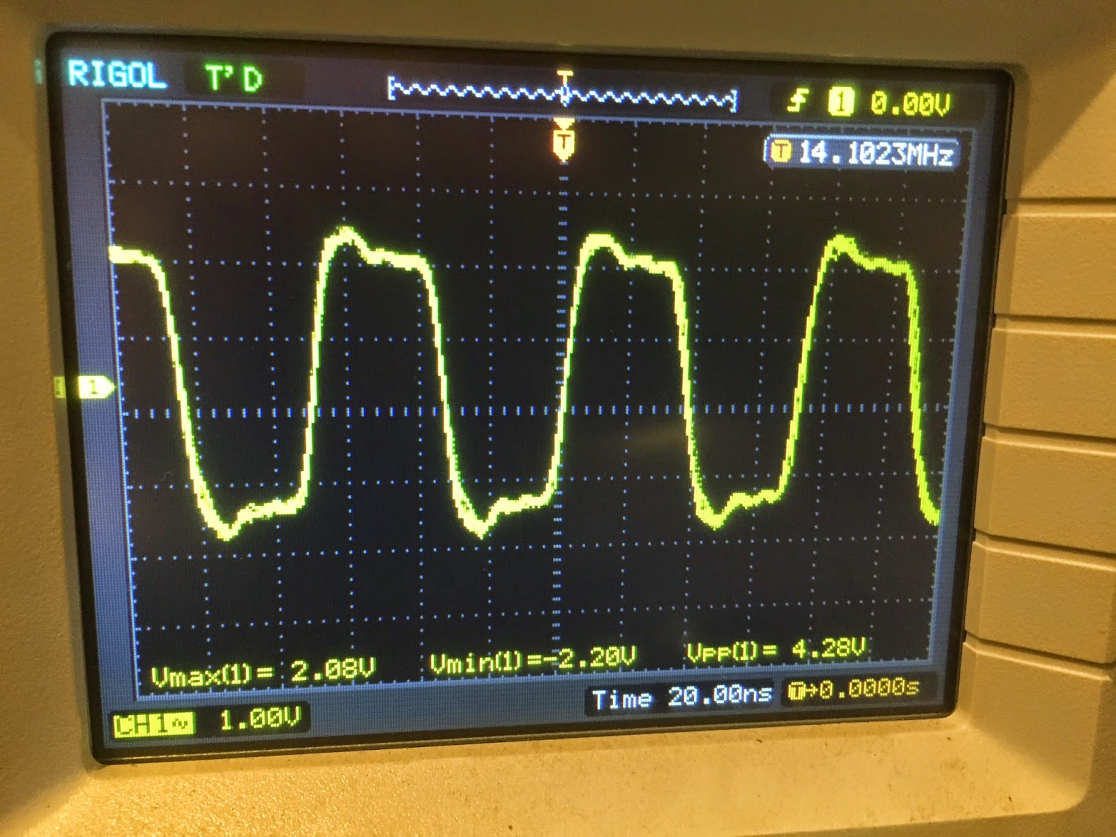 AK2B: Si5351 Arduino VFO breadboarded