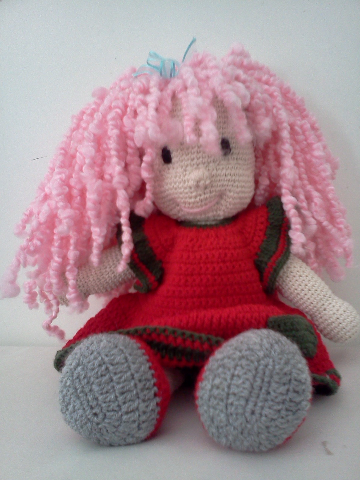 LA LUNA Y LA SOL : MUÑECA PEPONA EN CROCHET