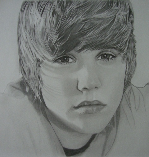 DESENHOS REALISTAS (Realistic Pencil Drawings): JUSTIN BIEBER