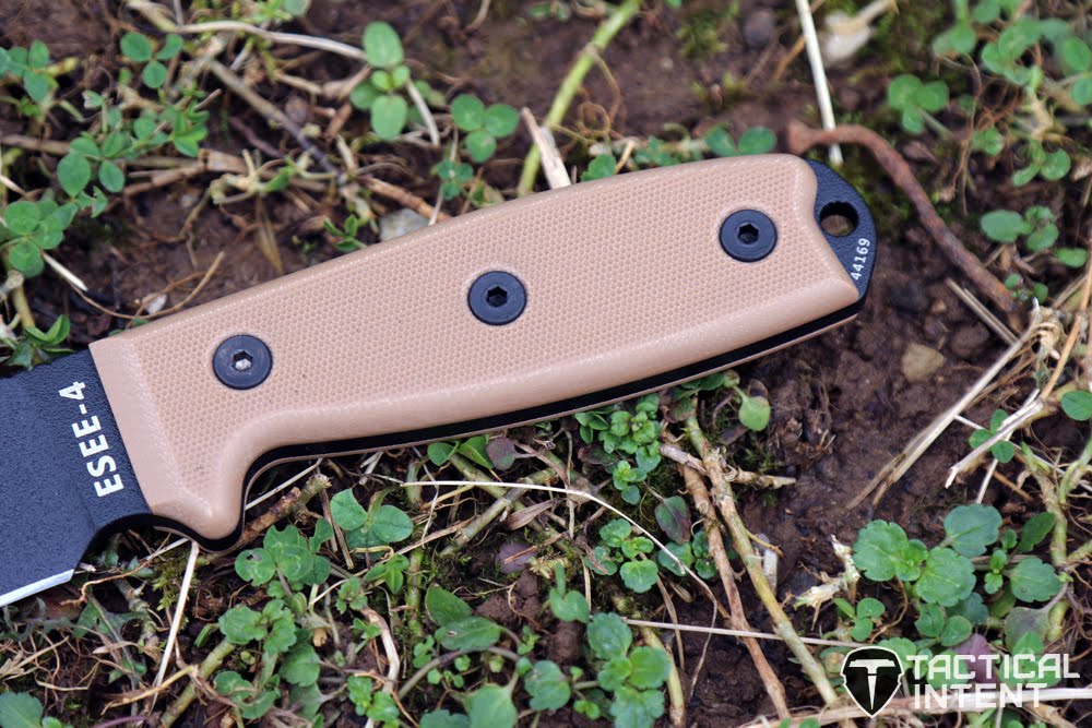 Tactical Gear: ESEE 4P with Coyote Brown G10 Handle