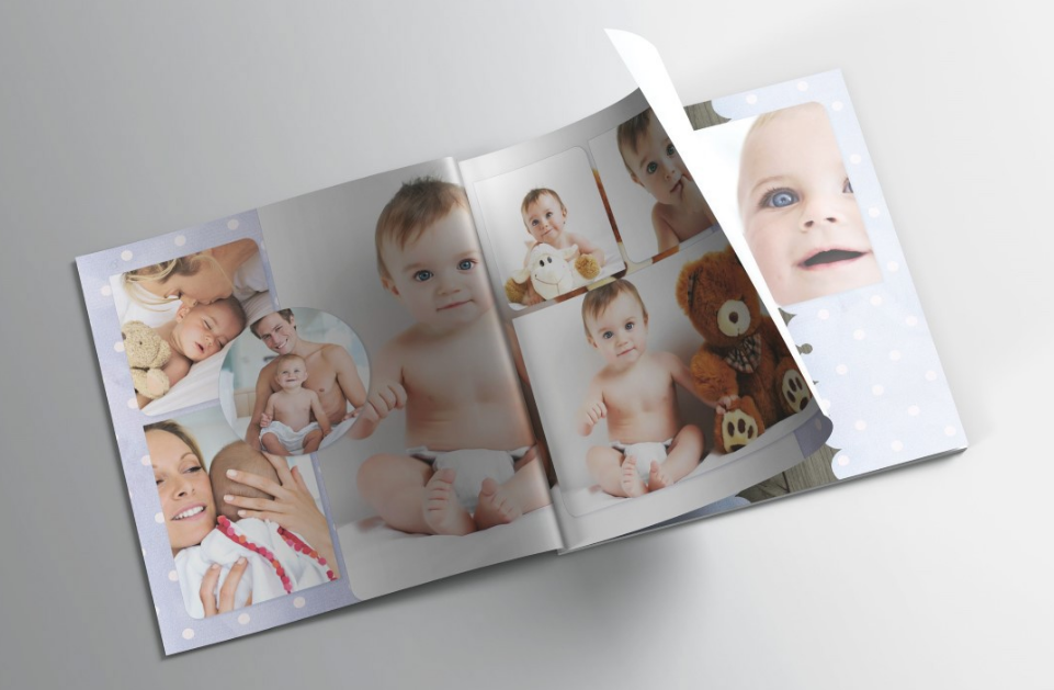 Beautiful Baby Record Book Templates for Fast Photobook Creation