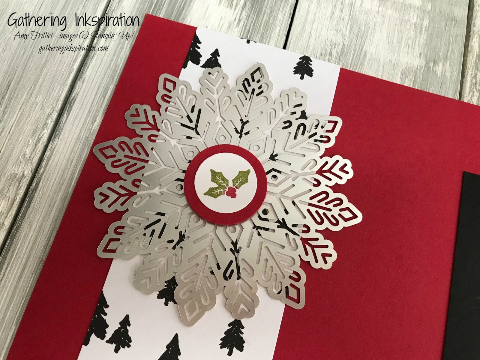 Gathering Inkspiration: Merry Little Christmas Scrapbook Pages
