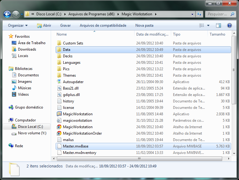 Magic DeckMasters: Tutorial: Como Instalar o Magic WorkStation
