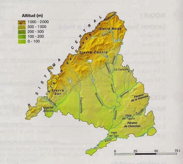 GEOGRAFÍA: COMUNIDAD DE MADRID