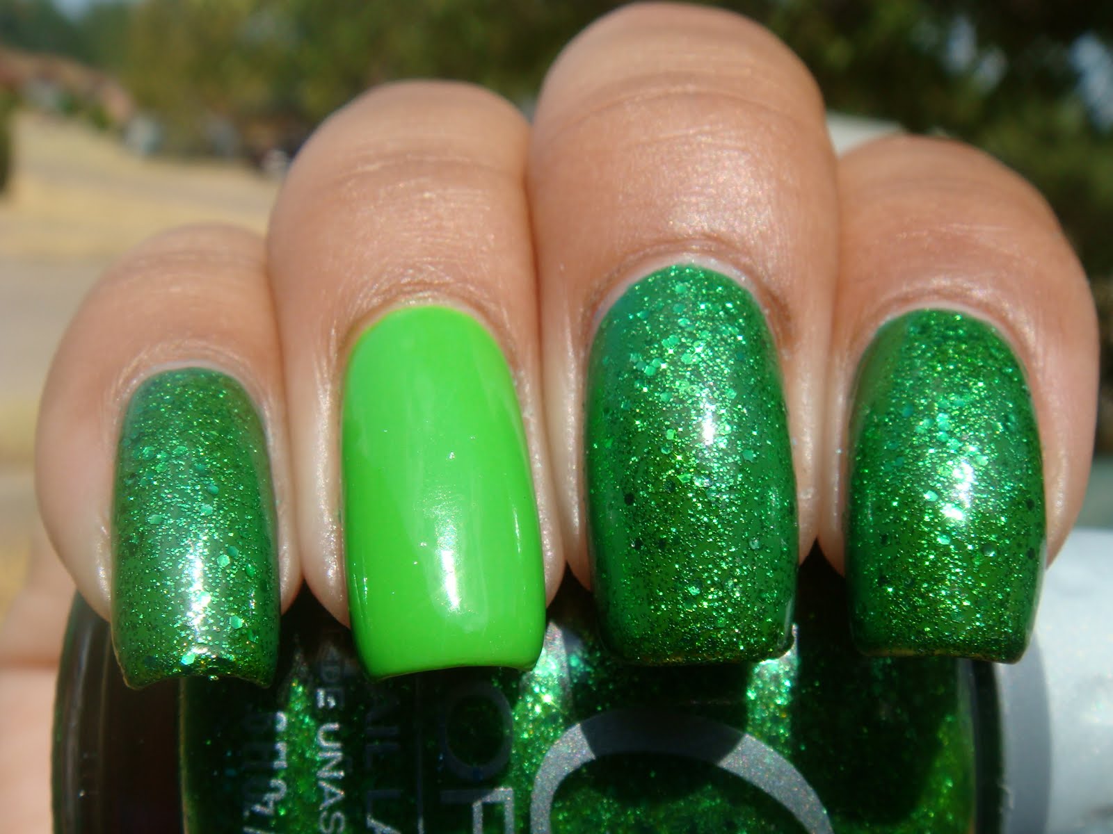 The Lacquer Room: Orly Here Comes Trouble w/ Orly Fresh accent nail