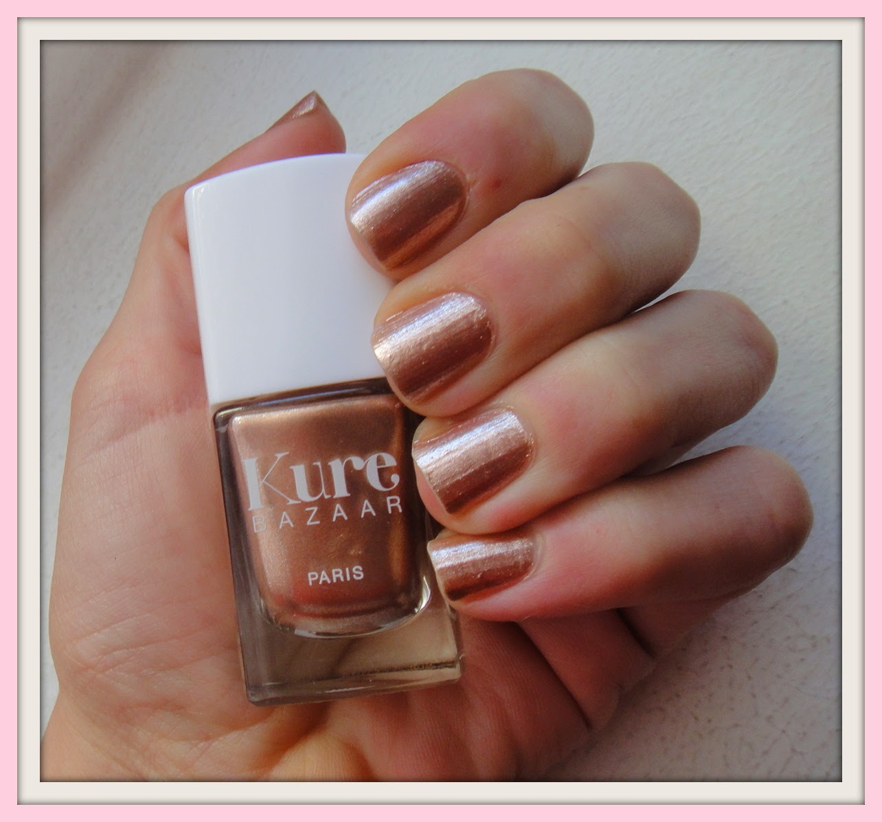 Verniz da Semana # 43 - Kure Bazaar - Must Be...Pink!