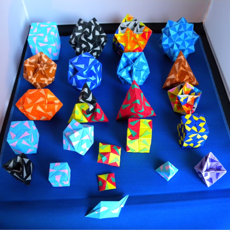 Origami Galway: More Sonobe variations