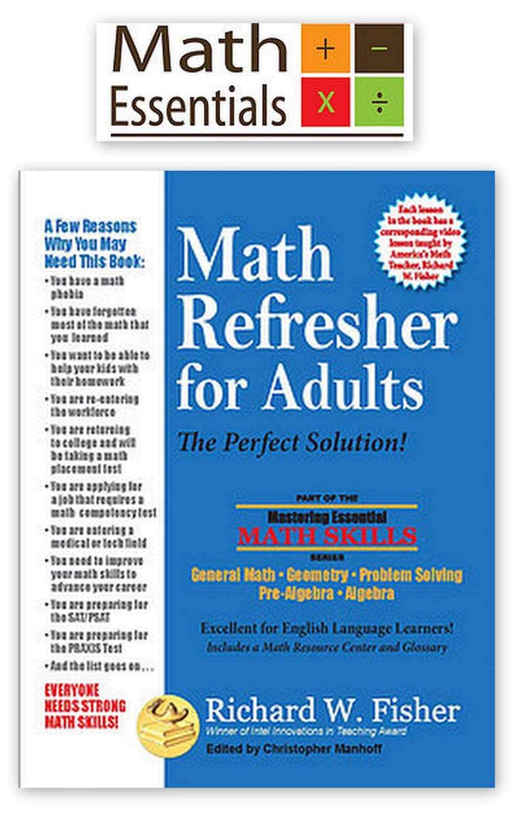 Eccentric Eclectic Woman: Math Essentials Math Refresher for Adults Review