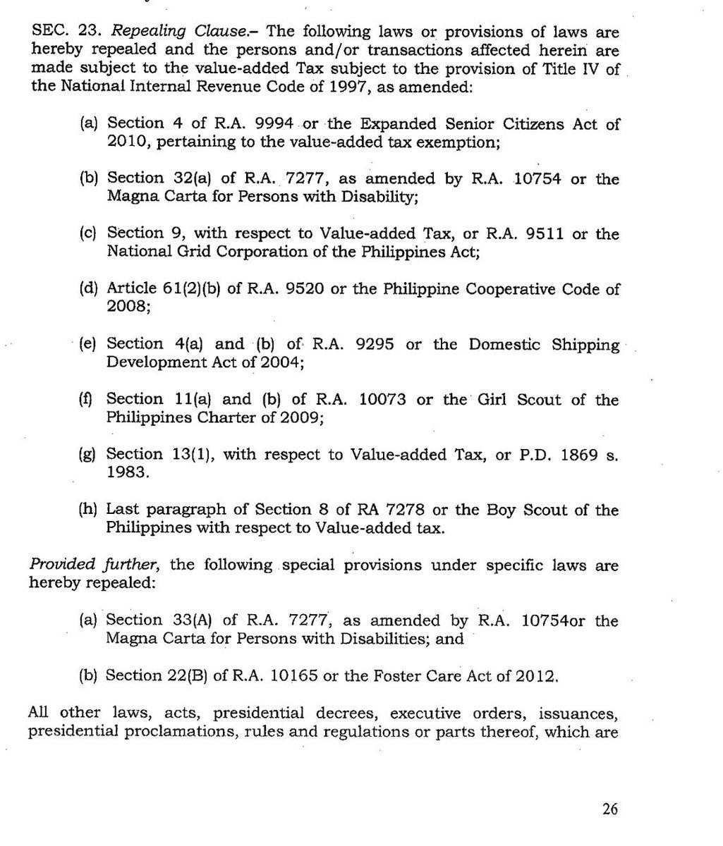 ra 7277 - philippin news collections