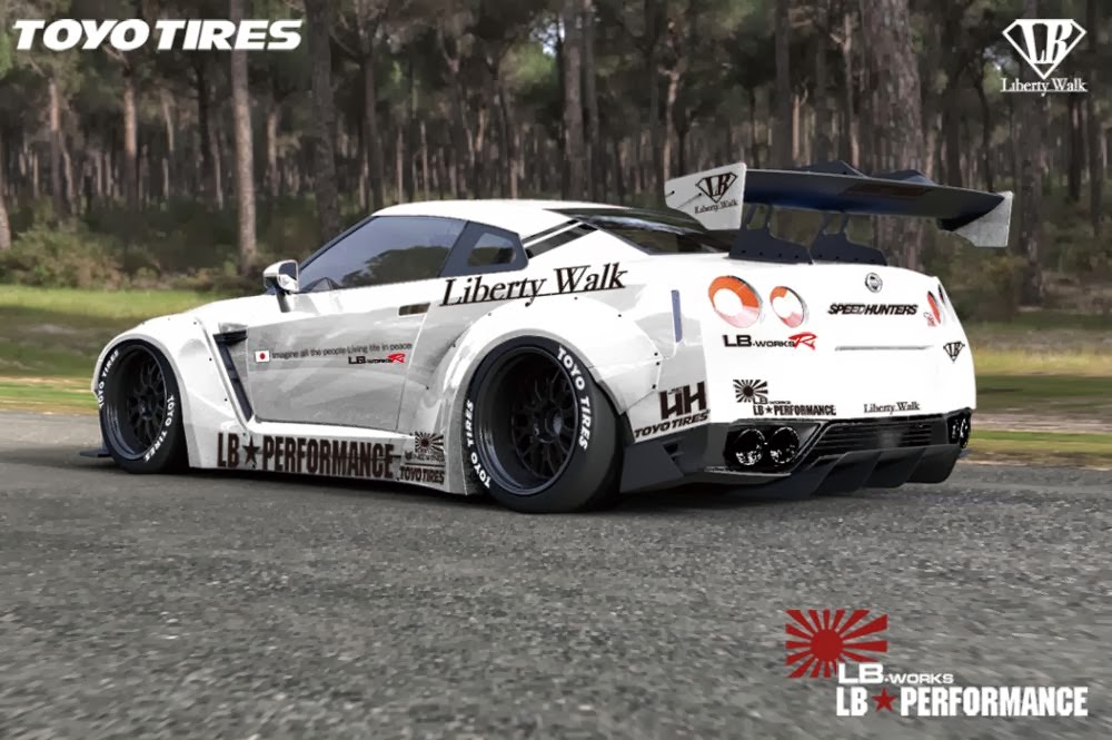 Nissan GT-R Insane Widebody by Liberty Walk Performance