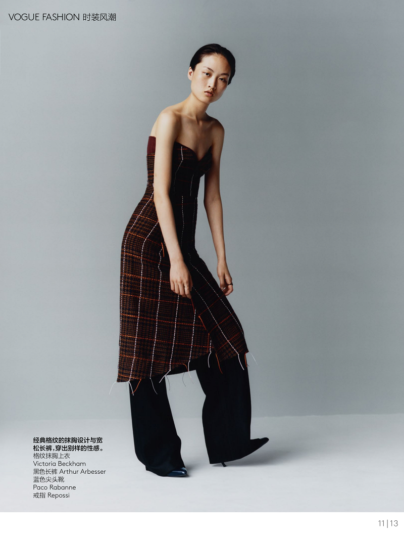 ASIAN MODELS BLOG: EDITORIAL: Jing Wen for Vogue China, October 2016
