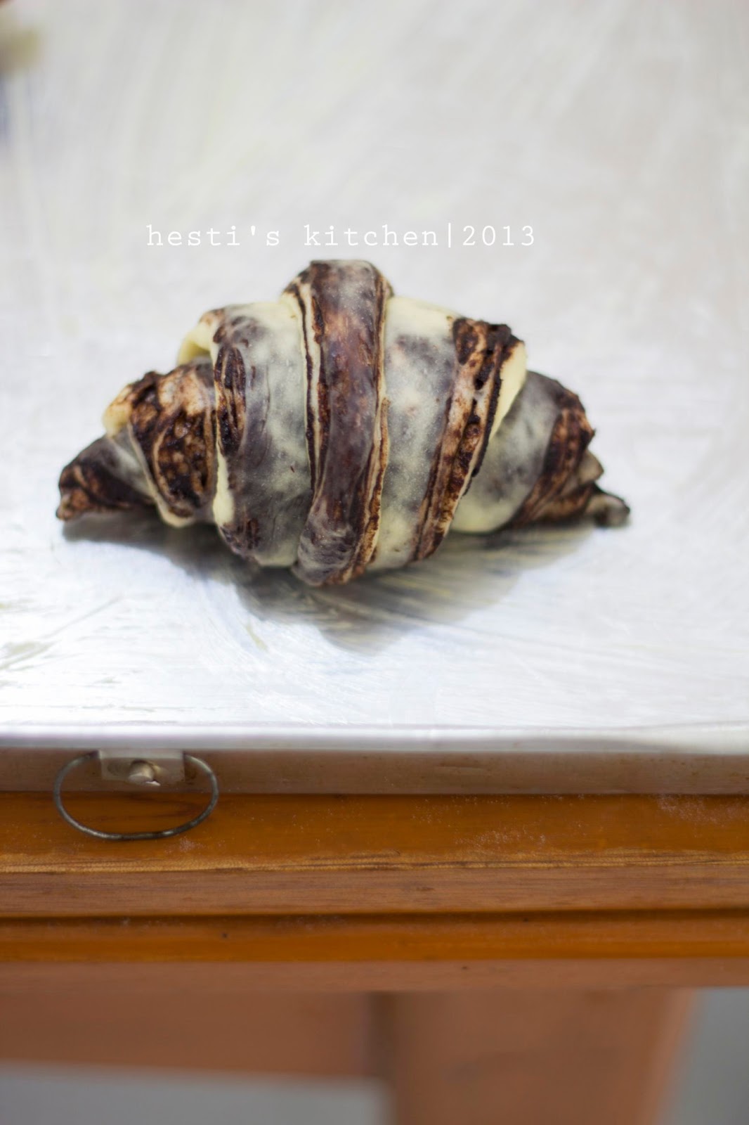 HESTI'S KITCHEN : yummy for your tummy: Chocolate Wassants (water roux ...