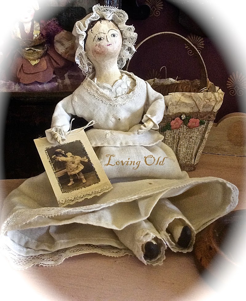 Christine LeFever: Loving Olde ~ Queen Anne Dolls on Etsy