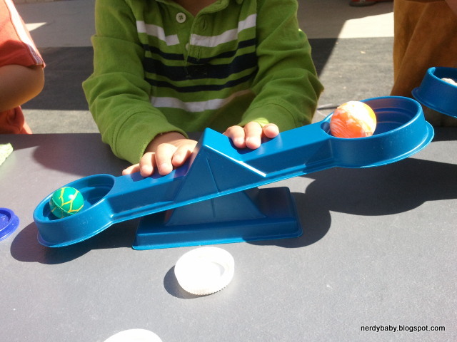 Nerdy Science: "The Balance Game" - Science Birthday Lesson