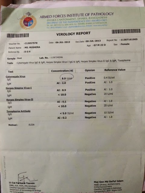 Hunting Hope for Nushera: TORCH infection Report