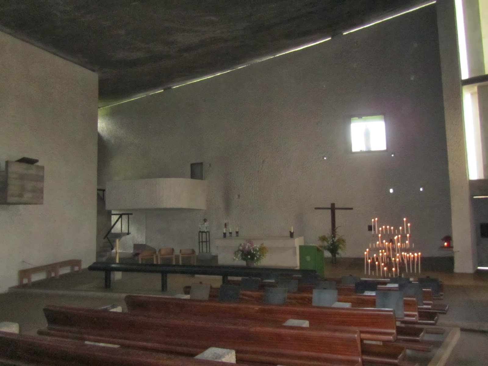 Viajando que es gerundio: Ronchamp. Notre Dame du Haut