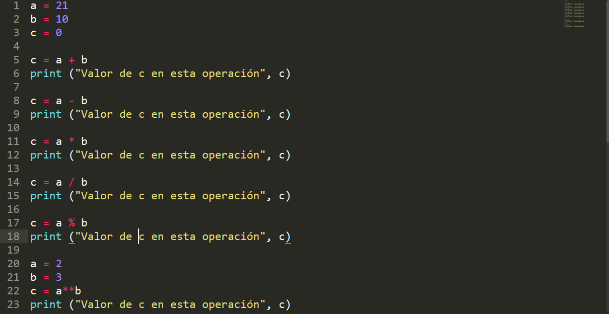 Curso de python 3 - Clase #5 : Operadores basicos I