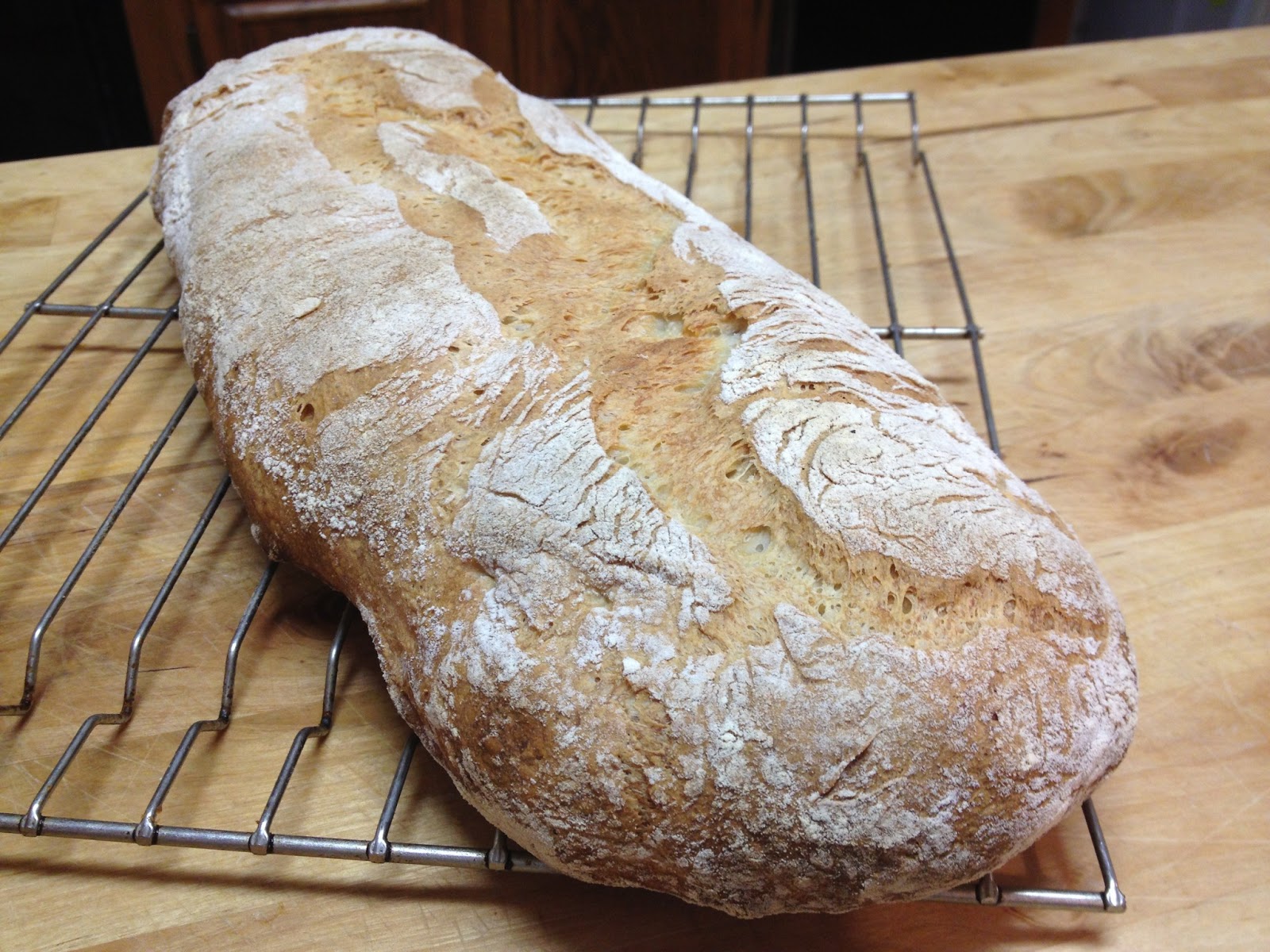 Tracy Cooks in Austin: Single Italian Crusty Loaf