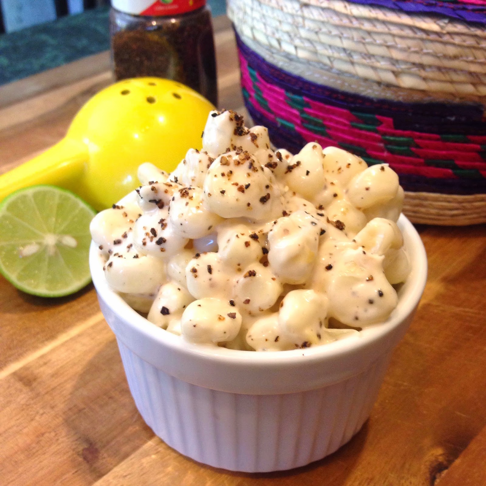 Mau Cocina de Todo: Elote Desgranado (Esquites)