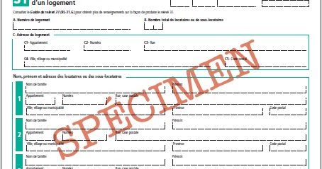 comment remplir le relevé 31 en Quebec canada ~ COMMENT REMPLIR