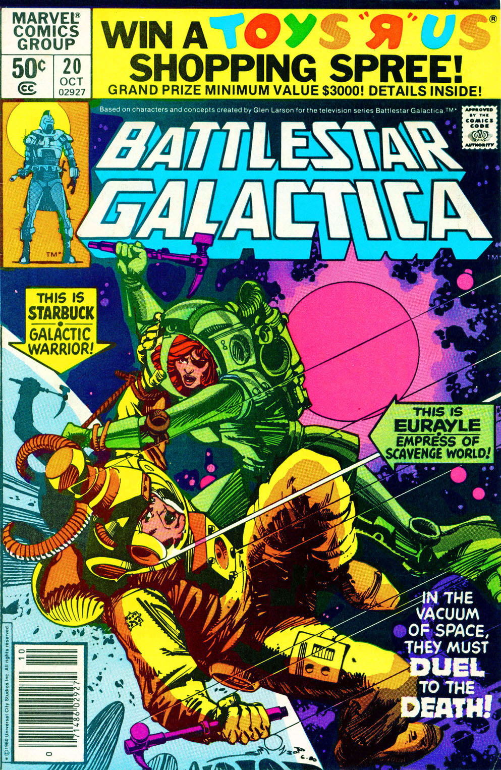 STARLOGGED - GEEK MEDIA AGAIN: 1978: BATTLESTAR GALACTICA: THE MARVEL ...