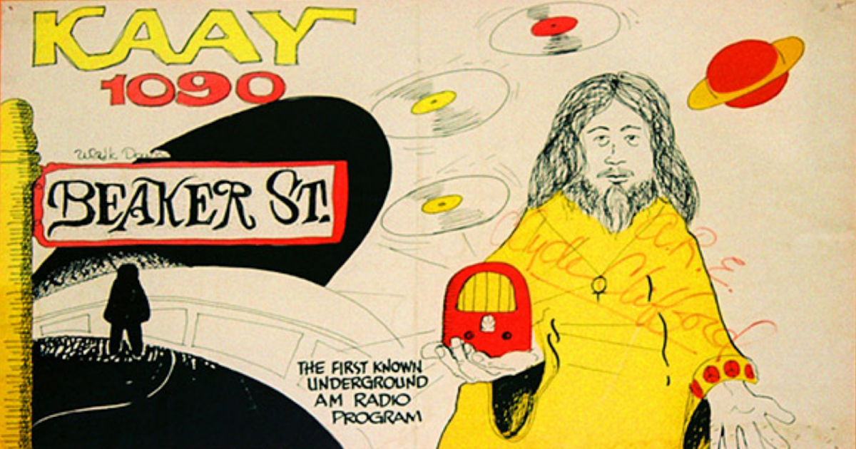 KAAY 1090 Little Rock --- 60's Underground AM...Beaker Street w Clyde ...