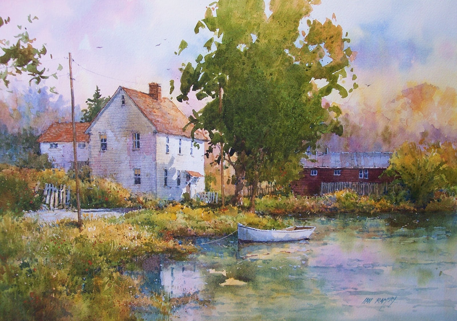 Ian Ramsay, 1948 | Plein Air /Watercolour painter | Tutt'Art@ | Pittura ...