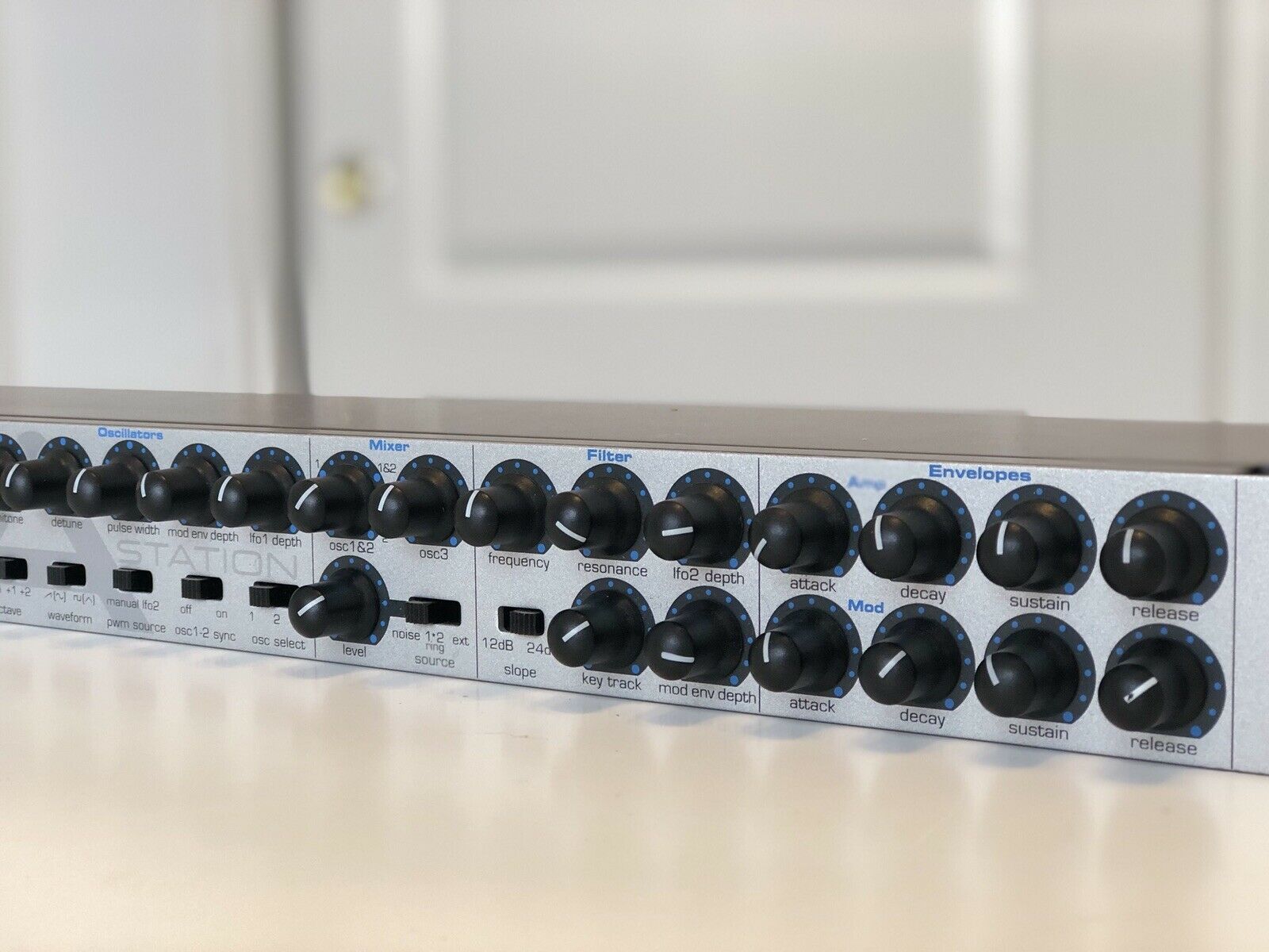 MATRIXSYNTH: Novation A-Station Virtual Analog Rack Synthesizer SN A005676