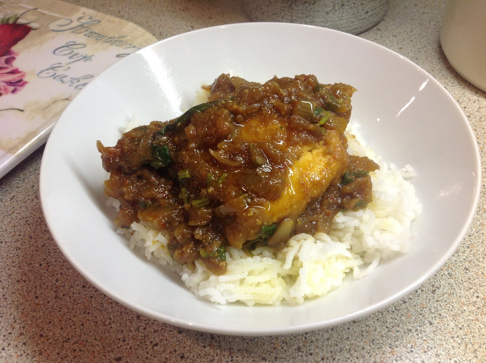 This Muslim Girl Bakes: My Mums' Battered Fish Curry