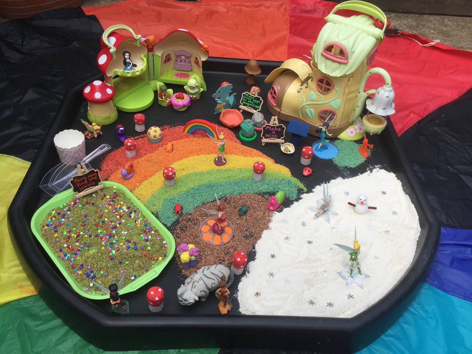Fairy & Dragon World Tuff tray