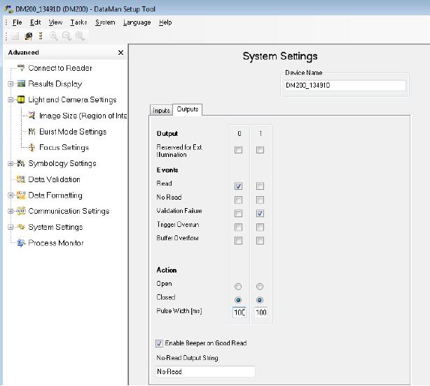 Tech Notes: Configuring the DataMan 100/200 for Match String Validation