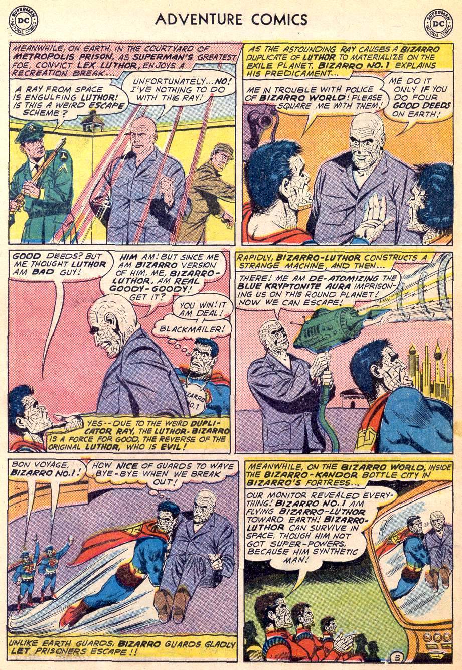 Days of Adventure: Adventure Comics # 293, February, 1962