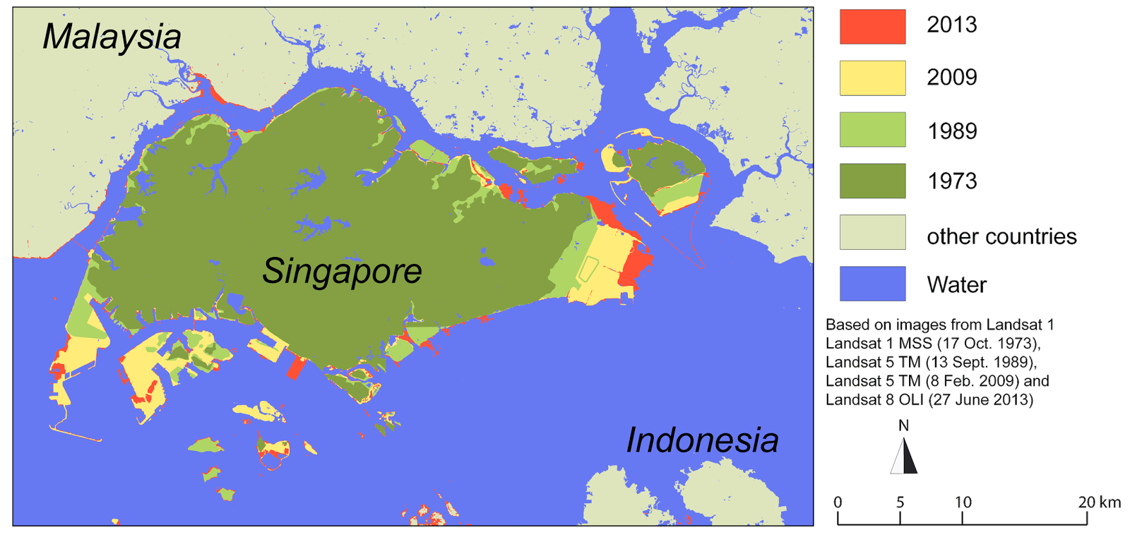 Pengelolaan Wilayah Pesisir: Reklamasi Tanah Singapura Mengancam Tanah ...